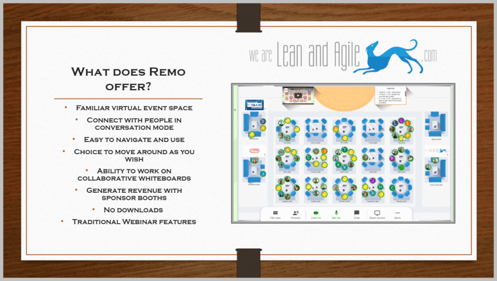 The Remo Experience - We are Lean and Agile